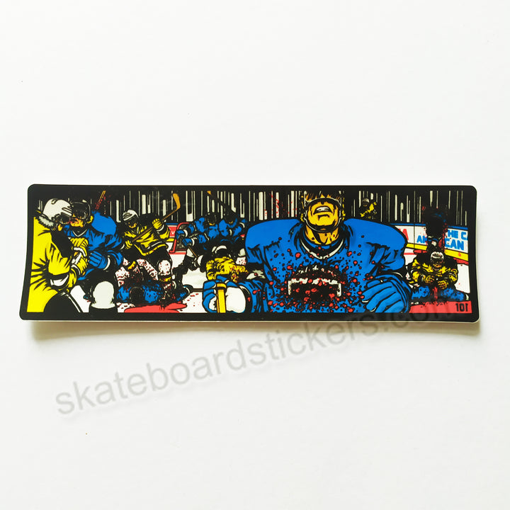 101 Skateboards Sticker - Eric Koston "Hockey" | SkateboardStickers.com